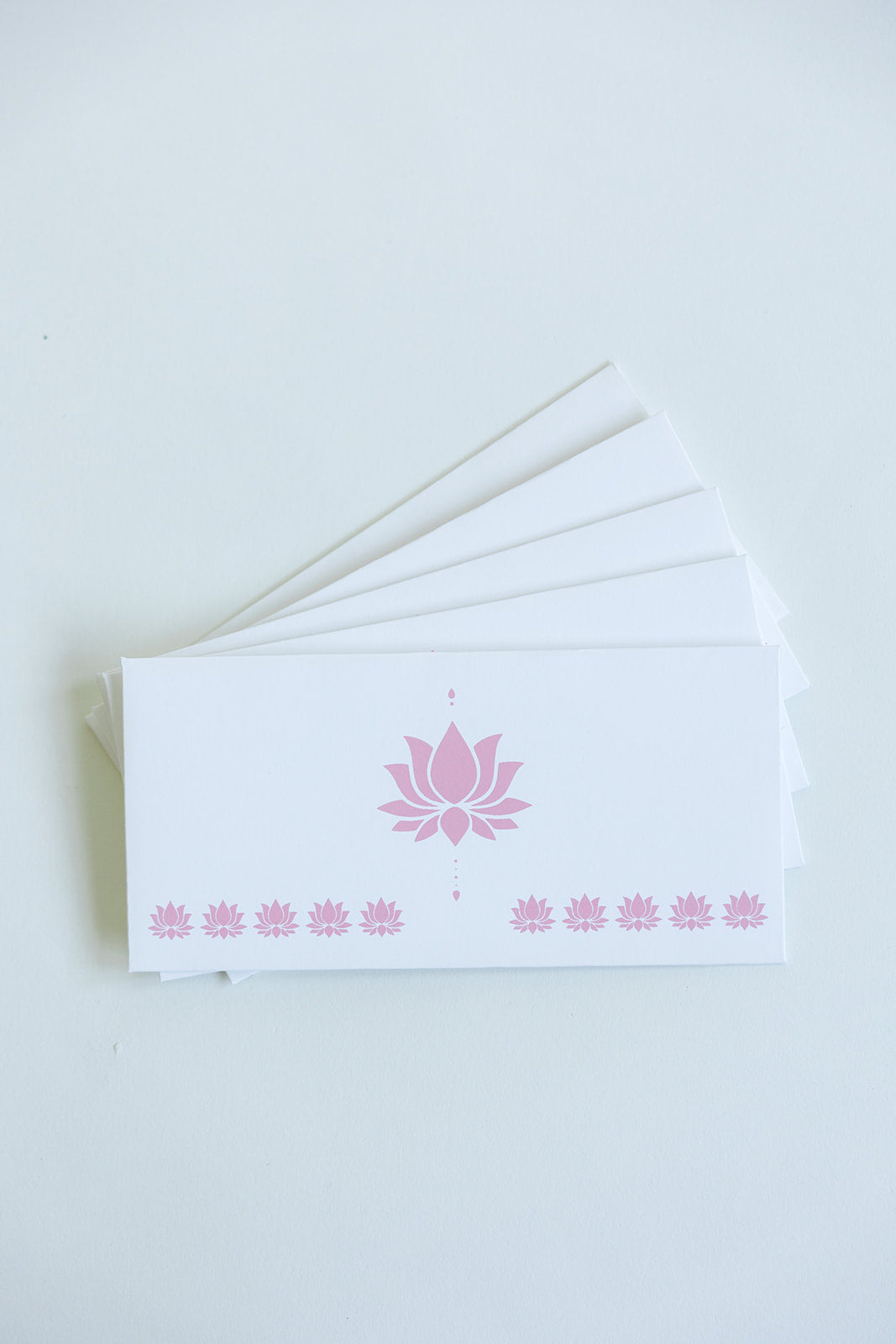 5 Baby Pink Lotus Money Gift Envelopes – Decorasian