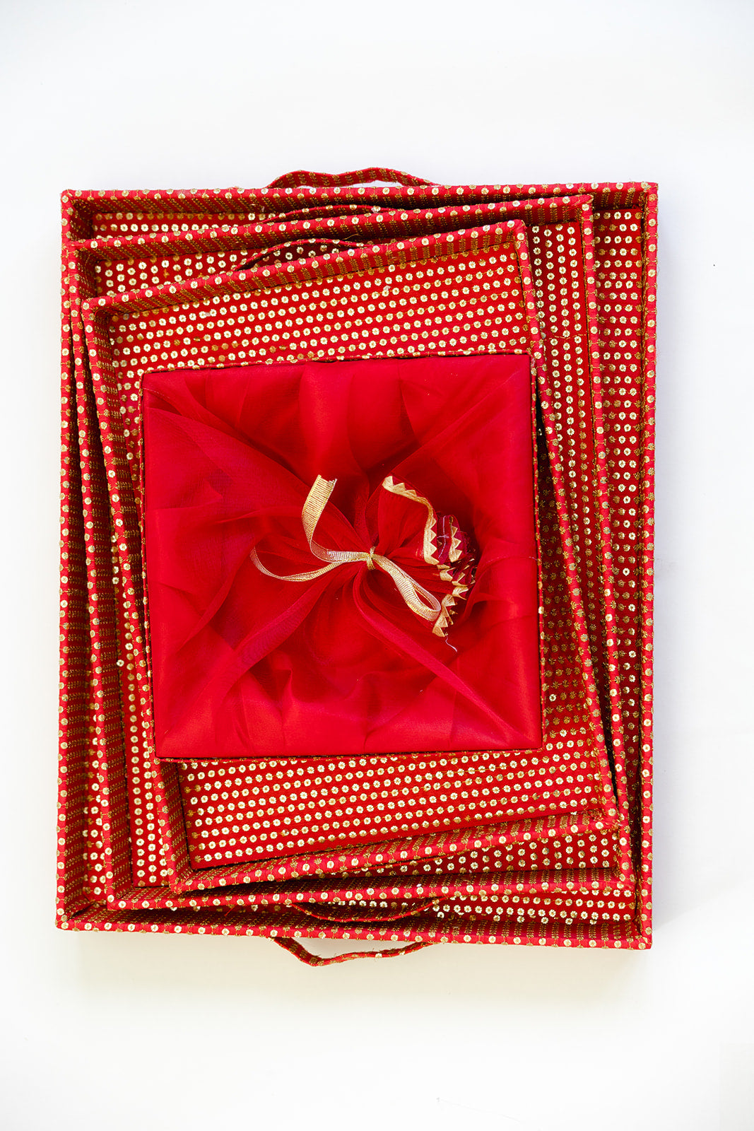 Sitara Red Square Gift Hamper Basket – Decorasian