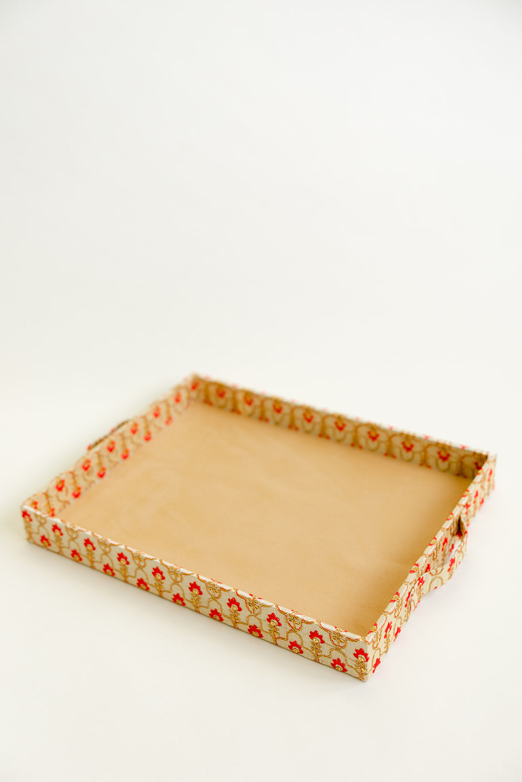 Brocade Bloom Red Small Gift Tray – Decorasian